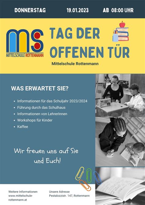 Tag der offenen Tür Mittelschule Rottenmann
