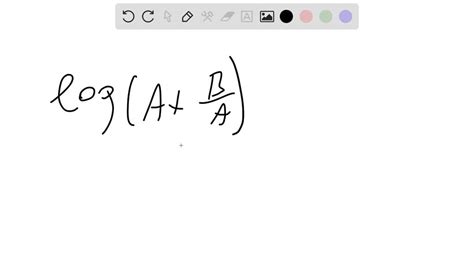 ⏩solved rewrite the expression in terms of loga and logb or state
