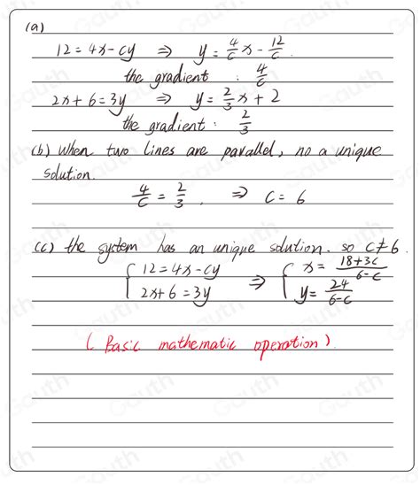 solved 3 consider the system of simultaneous equations beginarrayl 12