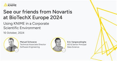 Knime On Linkedin Biotechx Knime