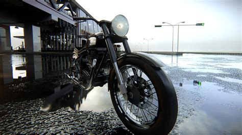 Royal Enfield Classic 500 3d Model By Alphagroup