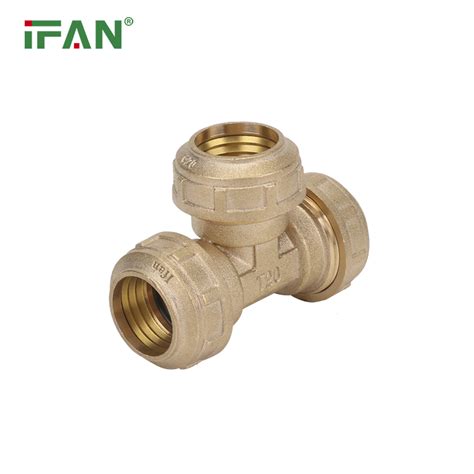China Customized Brass Pe Tee Suppliers Manufacturers Factory Free