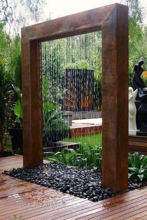 Stunning 30 Diy Outdoor Water Wall 30 Diy