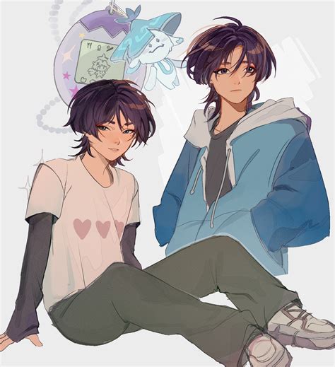 Scaramouche And Aranara Genshin Impact Drawn By Sleepysony Danbooru