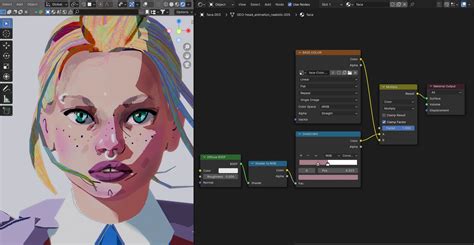 simple shader for 2d effect blender eevee 🤝 with shadows depending