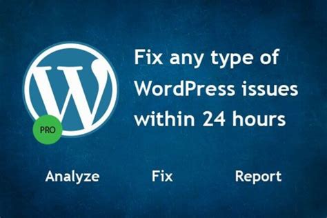 Fix Wordpress Website Issues Errors Bugs Html Css Elementor Pro Divi