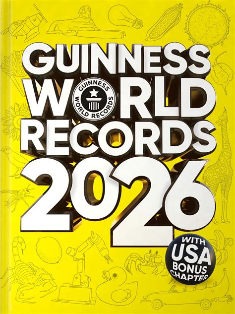 Guinness World Records Ed Book 2026 Hardcover With New Content