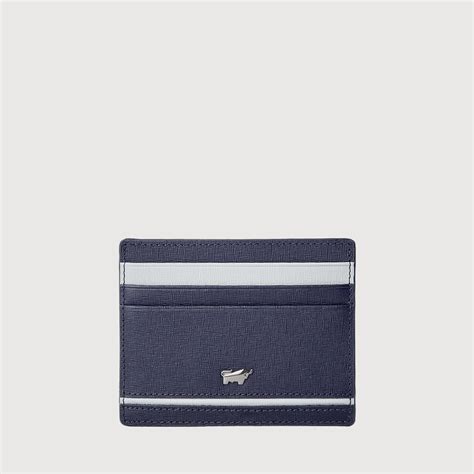 Viktor Flat Card Holder Braun Büffel Singapore