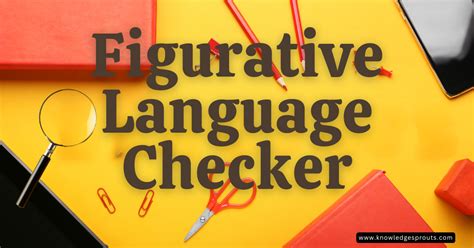 Figurative Language Checker Tool Knowledge Sprouts
