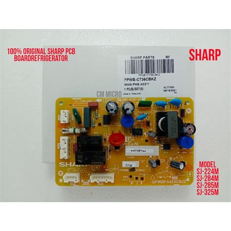 Sharp Refrigeratorfridge Pcb Board 1000riginal Shopee Malaysia