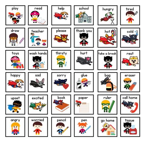 Free Printable Communication Cards For Autism Free Printable