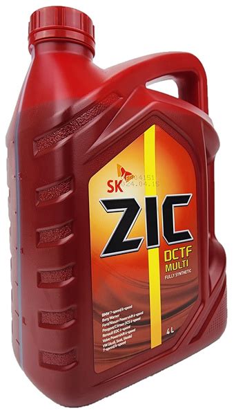 Zic Dctf Multi трансмиссионное масло 4л купить на Ozon по низкой