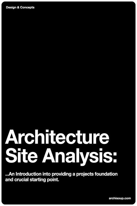 comprehensive guide to architecture site analysis techniques tools