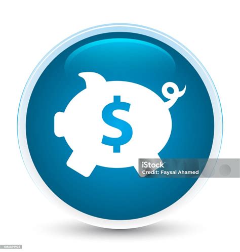 저금통 달러 기호 아이콘 특별 프라임 버튼 라운드 블루 0명에 대한 스톡 벡터 아트 및 기타 이미지 0명 금융 돼지 저금통 Istock