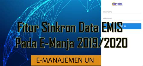 Fitur Sinkron Data Emis Pada E Manja 20192020 Oppmi
