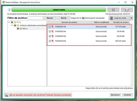 Cómo recuperar archivos TXT en Windows Mac Renee Undeleter