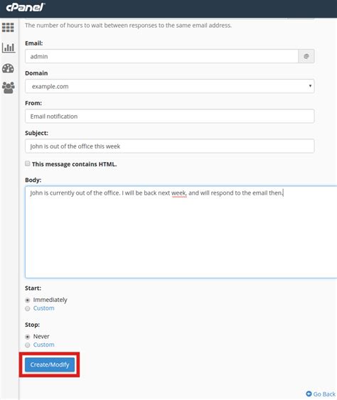 How To Setup An Email AutoResponder In CPanel InMotion Hosting