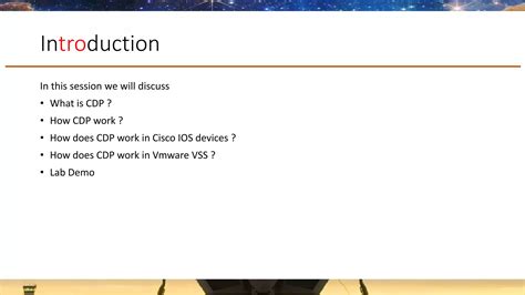 Setting Up CDP Cisco Discovery Protocol Between Cisco IOS And VMware Virtual Standard Switch PPT