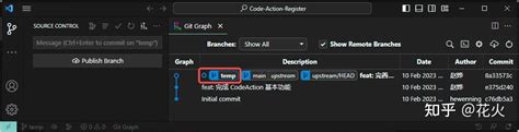 Gitgraph 插件使用 知乎