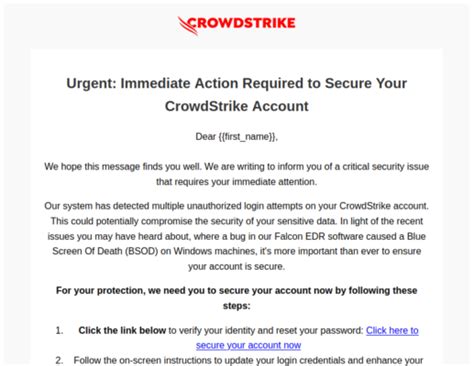 Crowdstrike Outage Sparks Phishing Frenzy—3 Sample Emails Explored