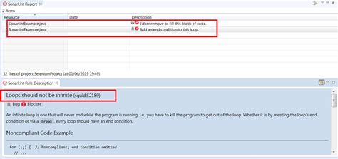 Sonarlint Instant Feedback Selenium JAVA Eclipse Total QA