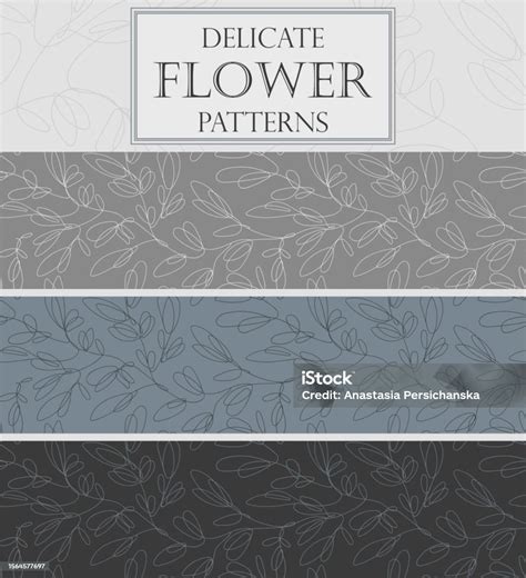 매끄러운 섬세한 꽃 무늬 모음 디자인을 위한 봄 파스텔 색상 질감 0명에 대한 스톡 벡터 아트 및 기타 이미지 0명 계절 귀여운 Istock