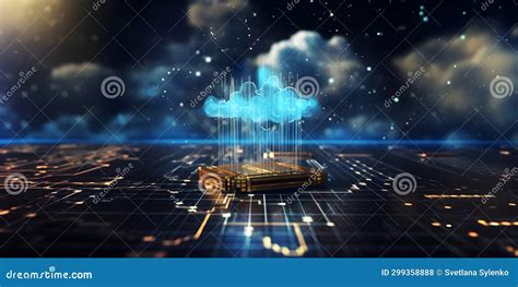 Representation Of Blockchain And Big Data Cloud Computing Network