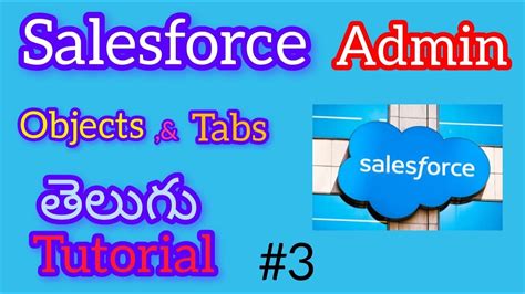 Create Objects And Tabs In Admin Salesforce Admin Tutorial Youtube