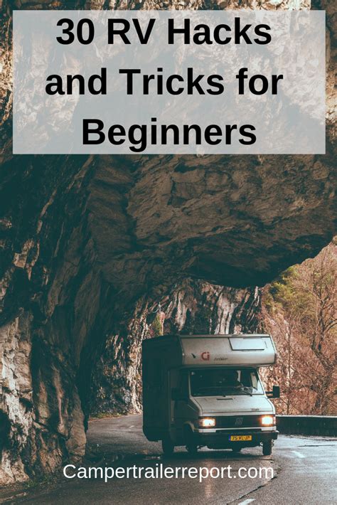 30 RV Hacks And Tricks For Beginners Camping For Beginners Family