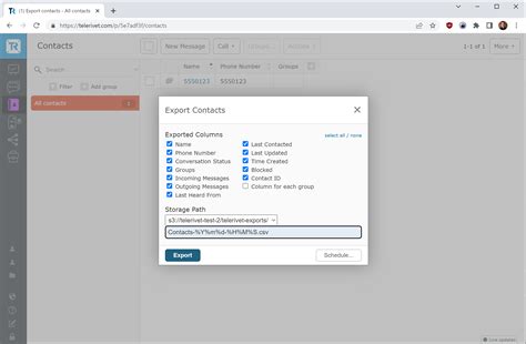 Cloud Data Export User Guide