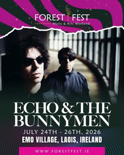 Echo And The Bunnymen Echo And The Bunnymen Live 2026