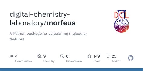 GitHub Digital Chemistry Laboratory Morfeus A Python Package For Calculating Molecular Features