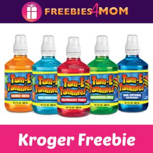Expired Free Tum E Yummies Beverage At Kroger Freebies 4 Mom