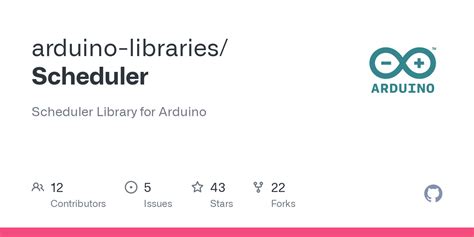 GitHub Arduino Libraries Scheduler Scheduler Library For Arduino