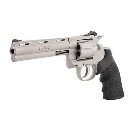 Colt Python 357 Magnum 6in Stainless Steel Revolver 6 Rounds
