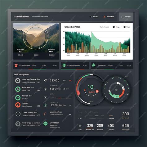 Premium Photo Web Dashboard Portfolio Management Dashboard With