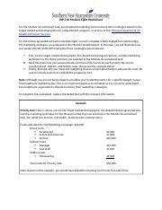F B IHP Module Eight Worksheet Docx IHP Module