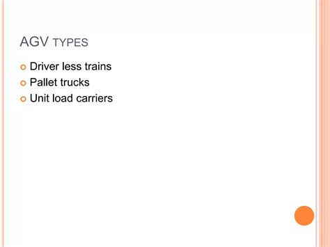 automated material handling ppt