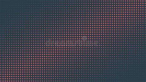 Red Circular Halftone Pattern Faded Gradient Tilted Border Vector Abstract Background Stock
