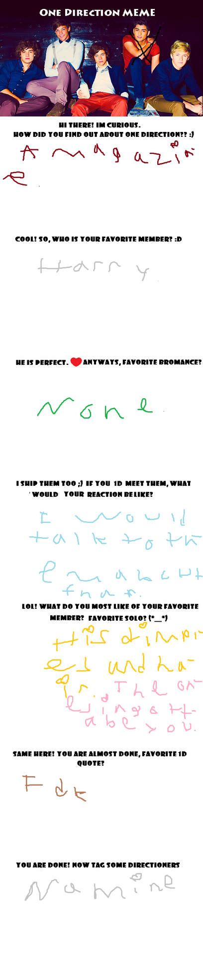 My One Direction Meme By Alexiskuwata On Deviantart