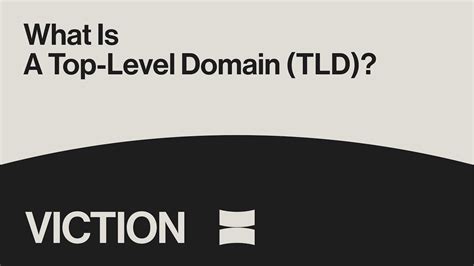Understanding Top Level Domains Tlds Youtube