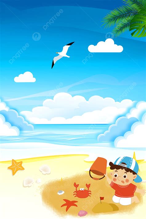 여름 여름 캠프 여름 방학 수영 학습 여름 여름 방학 여름 캠프 배경 일러스트 및 사진 무료 다운로드 Pngtree