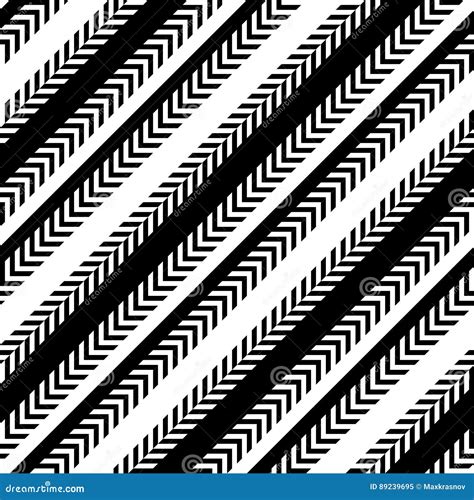 Seamless Diagonal Stripe Pattern Stock Vector Illustration Of