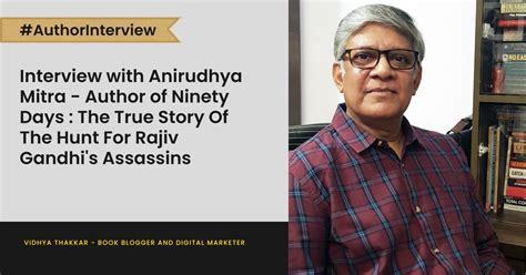 Interview With Anirudhya Mitra
