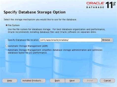 Oracle Database 11g Release 1 111 Installation On Enterprise Linux 4