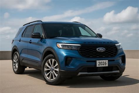 2026 Ford Explorer Release Date Price And Specs And Overview Vehicles