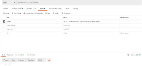 Does The Client Secret Post Not Support Token Revocation Issue