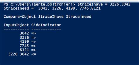 Powershell Need Help Using Compare Object Stack Overflow