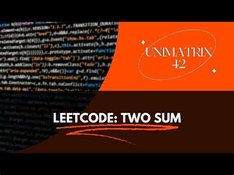 Leetcode Problem Two Sum Python Solution YouTube