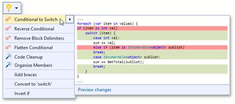 Conditional To Switchswitch To Conditional Coderush Devexpress